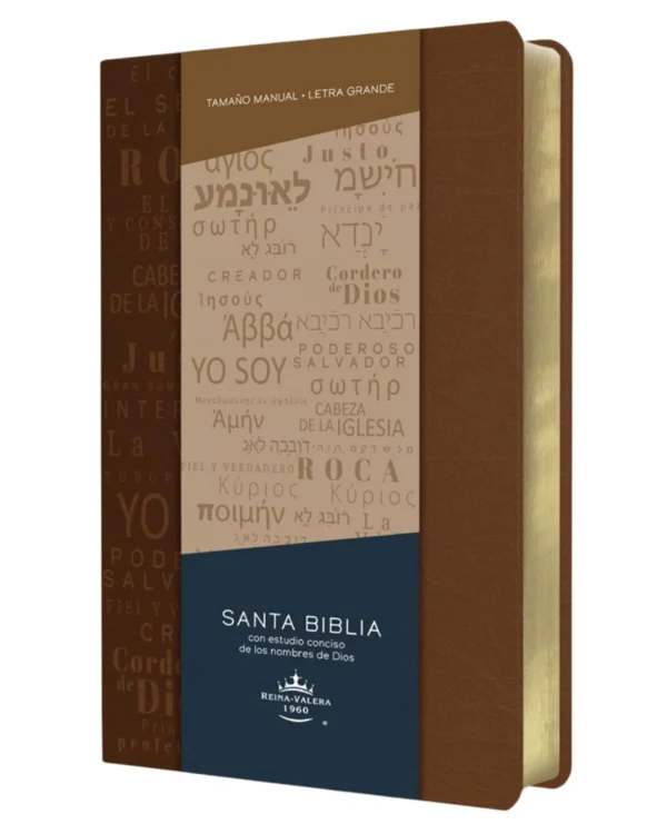 Biblia los Nombres de Dios, Reina Valera 1960, Tapa Dura, Manual v2 ...