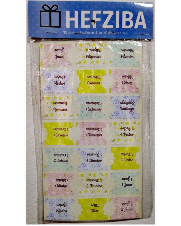 Pestañas Stickers para Biblia | LA REFORMA