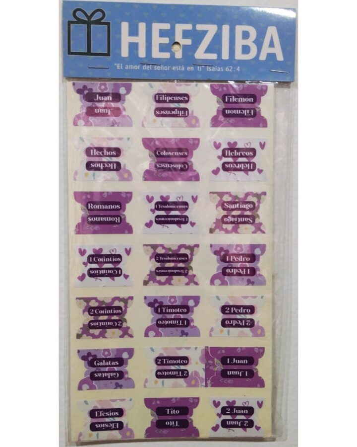 Pestañas Stickers para Biblia | LA REFORMA