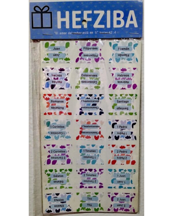 Pestañas Stickers para Biblia | LA REFORMA